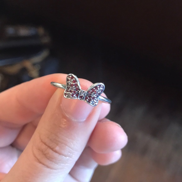 Pandora | Jewelry | Minnie Mouse Bow Ring | Poshmark